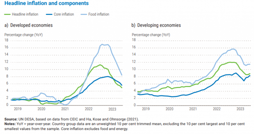 UN projects food inflation to go up in 2024 due to El Nino, rising ...