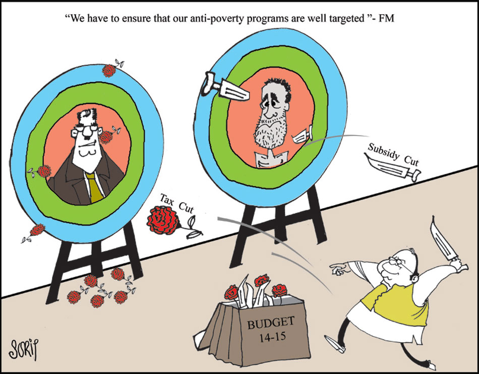 Impolitely Yours: Graphic Editor Sorit Gupto's take on Budget 2014